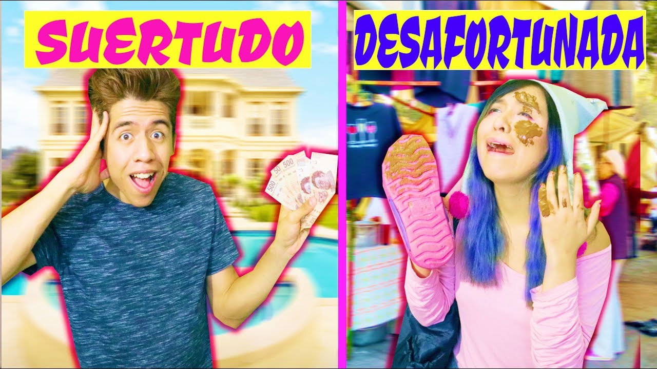 SUERTUDO VS DESAFORTUNADA - EL MUSICAL | Palomitas Flow !!! - YouTube