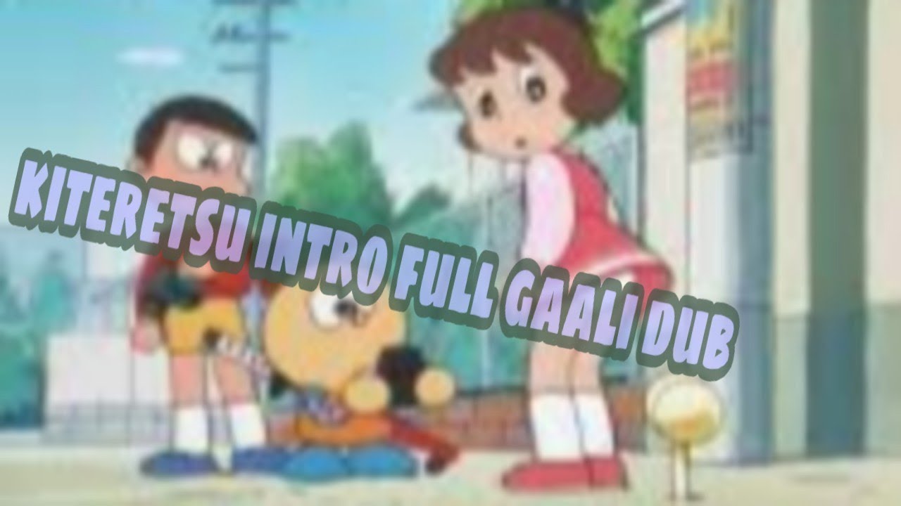 Kiteretsu intro gaali dub (in hindi) | mini michando officially - YouTube