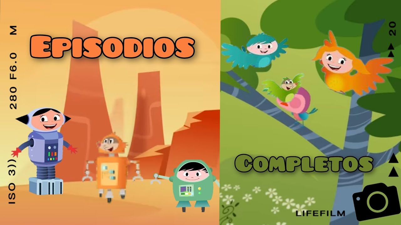 Alas para Volar y ¿Dónde están los marciano? 🐦🤖 | Episodios completos ⭐ ...