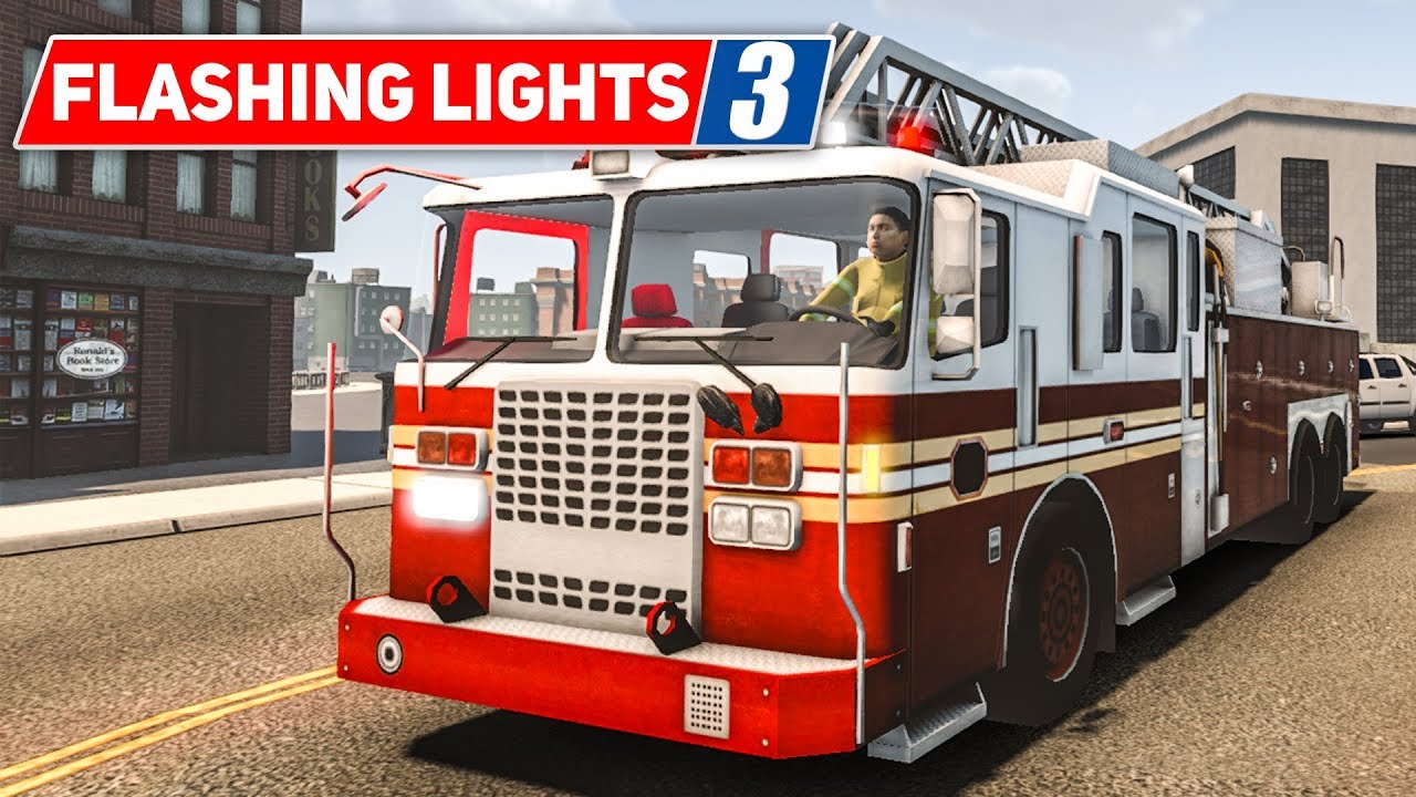 FLASHING LIGHTS #3: Die Hütte brennt - Einsatz für die FEUERWEHR ...