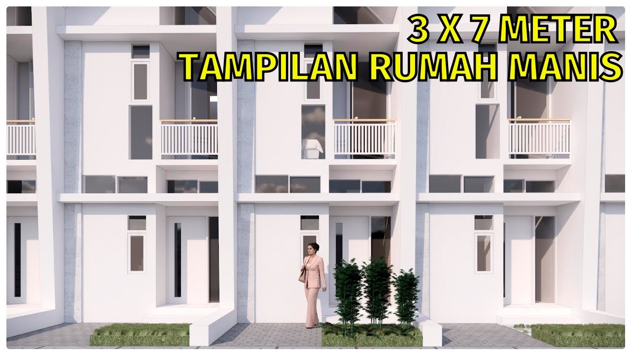 Renovasi rumah - 3x7 Meter Punya 2 Kamar tidur (gak terasa sempit ...