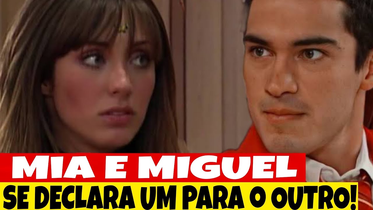 REBELDE - Mia e Miguel se declaram um para o outro - YouTube
