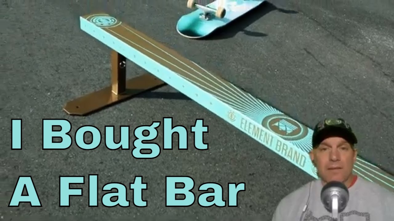 Unboxing Nyjah Element Flat Bar (full measurements) First Session - YouTube