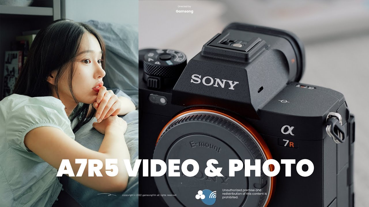 사진과 영상의 고급 밸런스형 카메라 A7R5 테스트 - YouTube