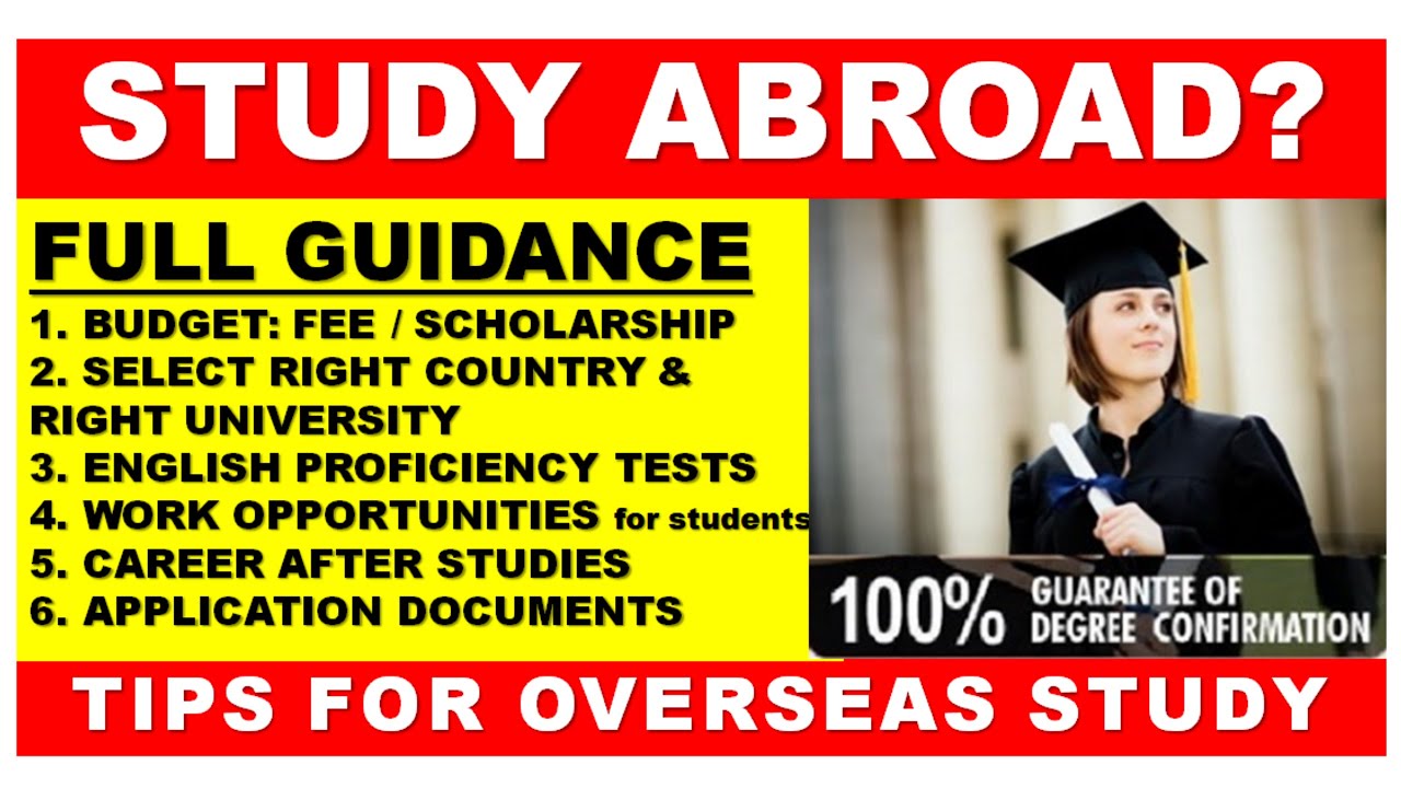 Study Abroad Requirements | Study Overseas | Tips for Overseas Study ...