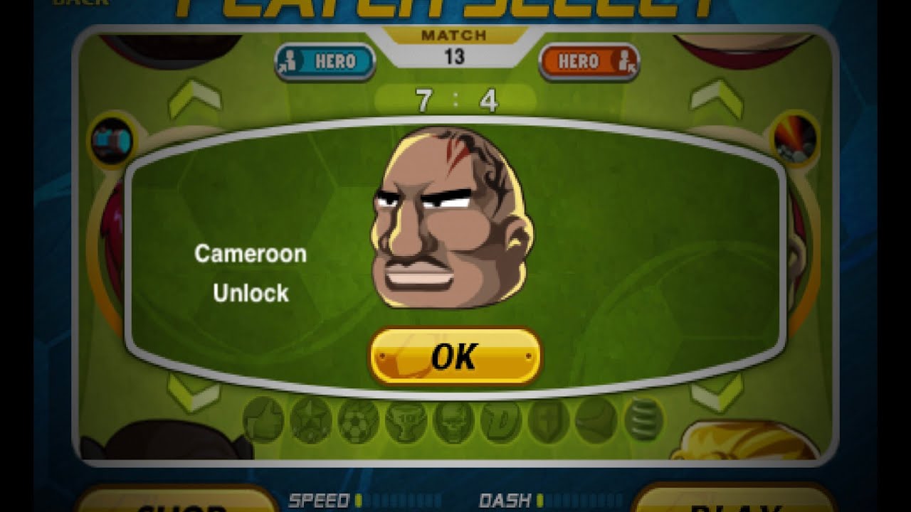How to unlock Cameroon | Head Soccer - YouTube