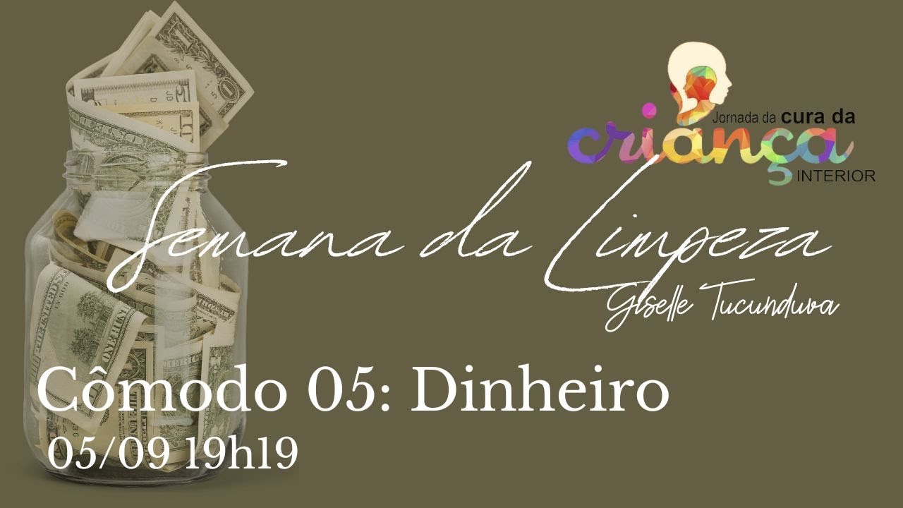 CÔMODO 5: DINHEIRO | SEMANA DA LIMPEZA 5/7 - YouTube