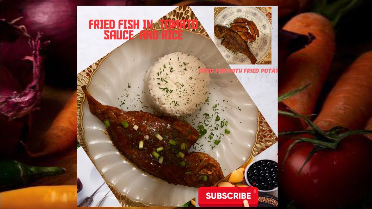 FRIED FISH IN TOMATO SAUCE - YouTube