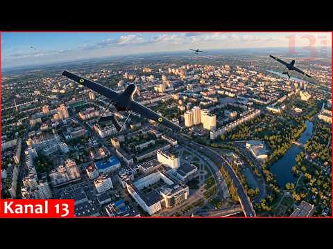 Ukrainian drones maintain aerial control over Russia’s Belgorod, new video shows