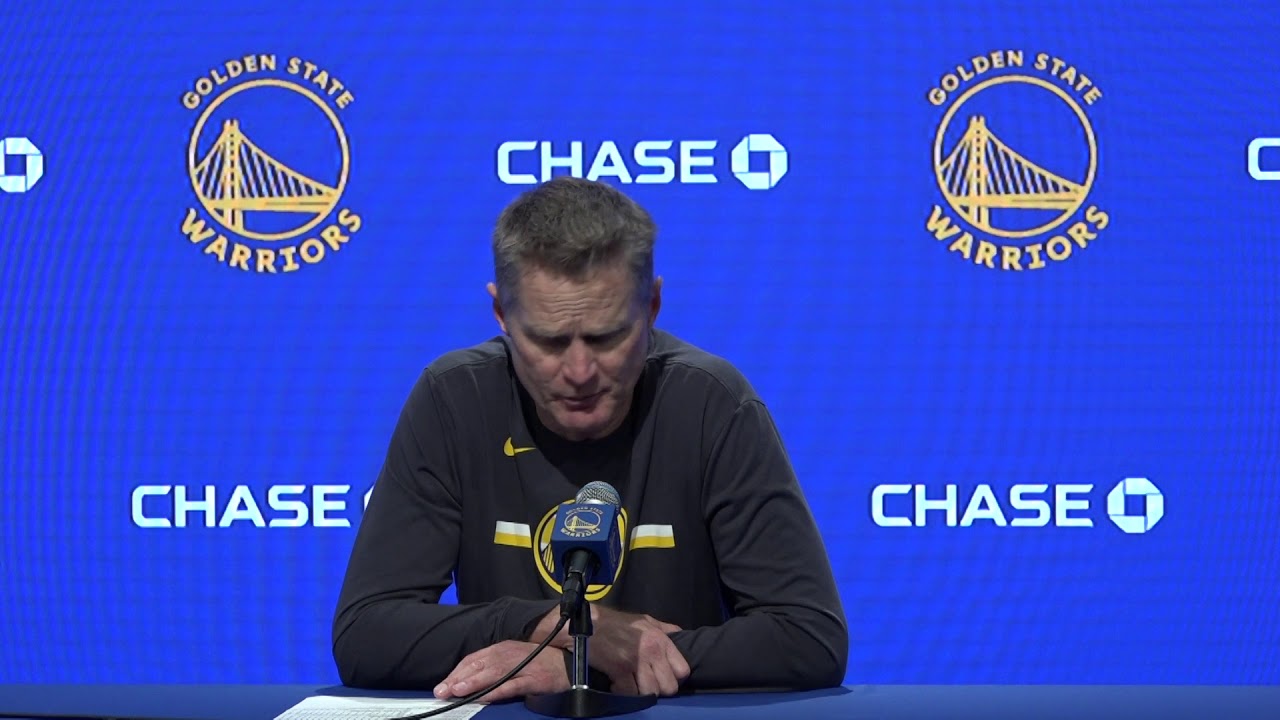 Warriors coach Steve Kerr on OKC Thunder loss: “We didn't deserve to ...