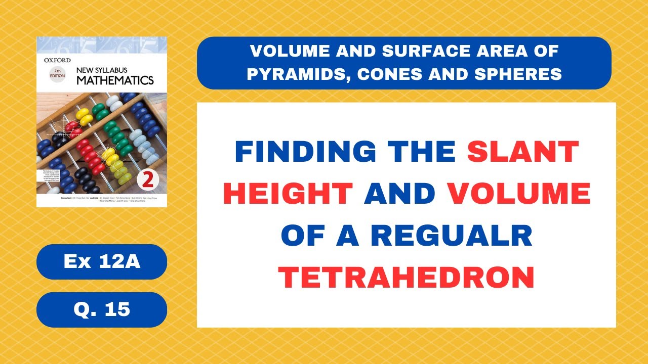 Exercise 12A Question 15 | Mathematics D2 7th Edition | IGCSE & O Level ...