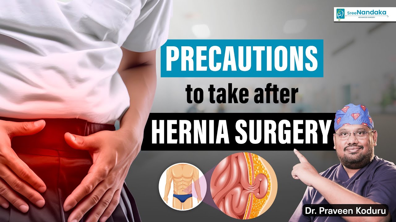Hernia surgery aftercare | Post operative care of Hernia Surgery ...