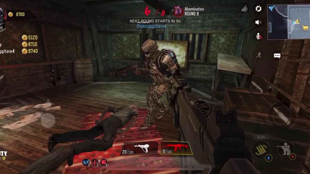 Call of duty mobile zombies gameplay 1 - YouTube