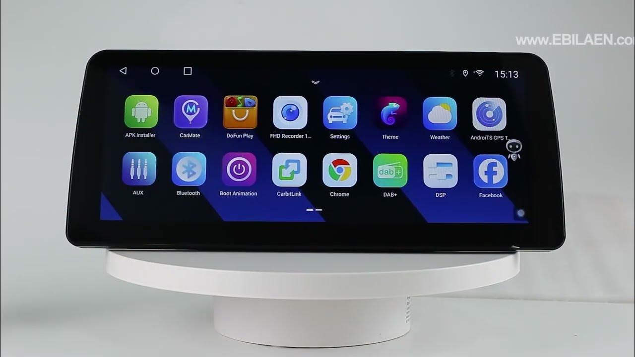 12.3inch Android 12 radio for Peugeot 4008 5008 3008 - YouTube