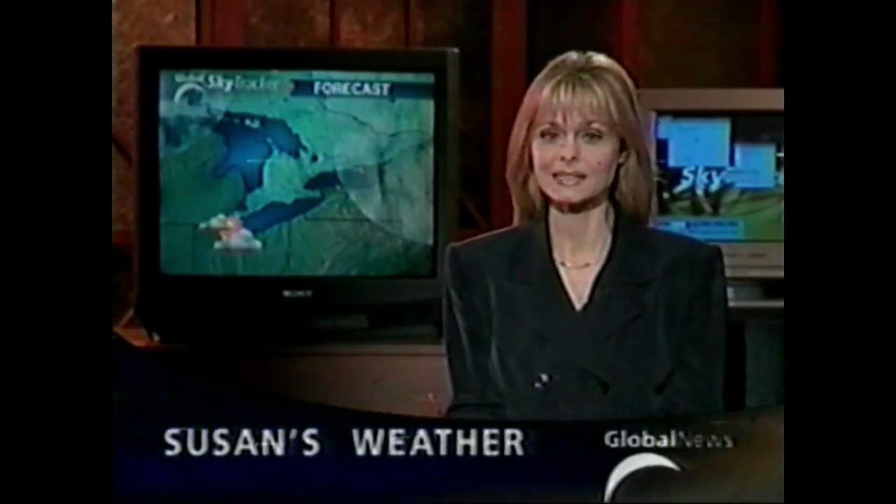 Global TV Weather Break with Susan Hay - 1999 - YouTube