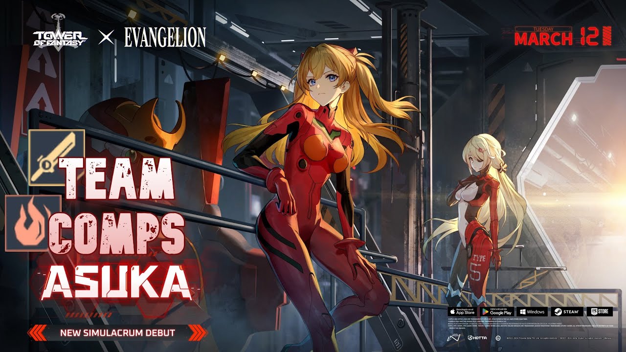 Physical & Flame Asuka Team Comps Rotation showcase! - Tower of Fantasy ...