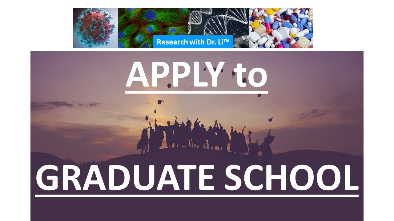 How to apply to graduate school: 5 things you should know - YouTube