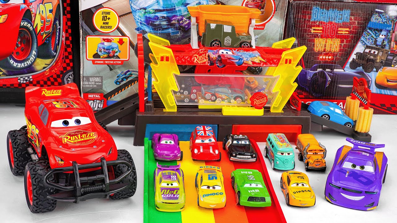 Disney Pixar Cars Unboxing Review | Disney Pixar Cars Turbo Racers ...