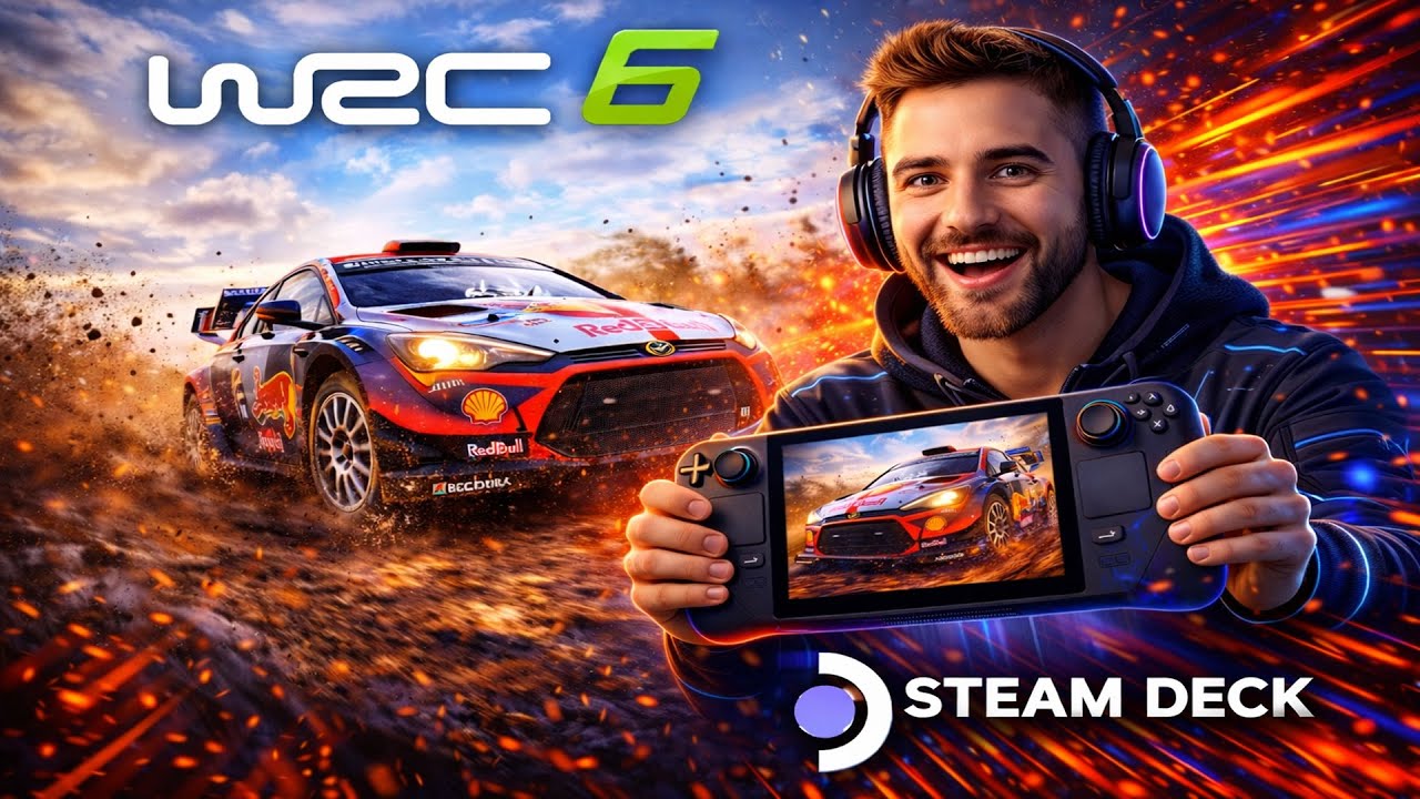 WRC 6 | Steam Deck | 800p | High settings - YouTube