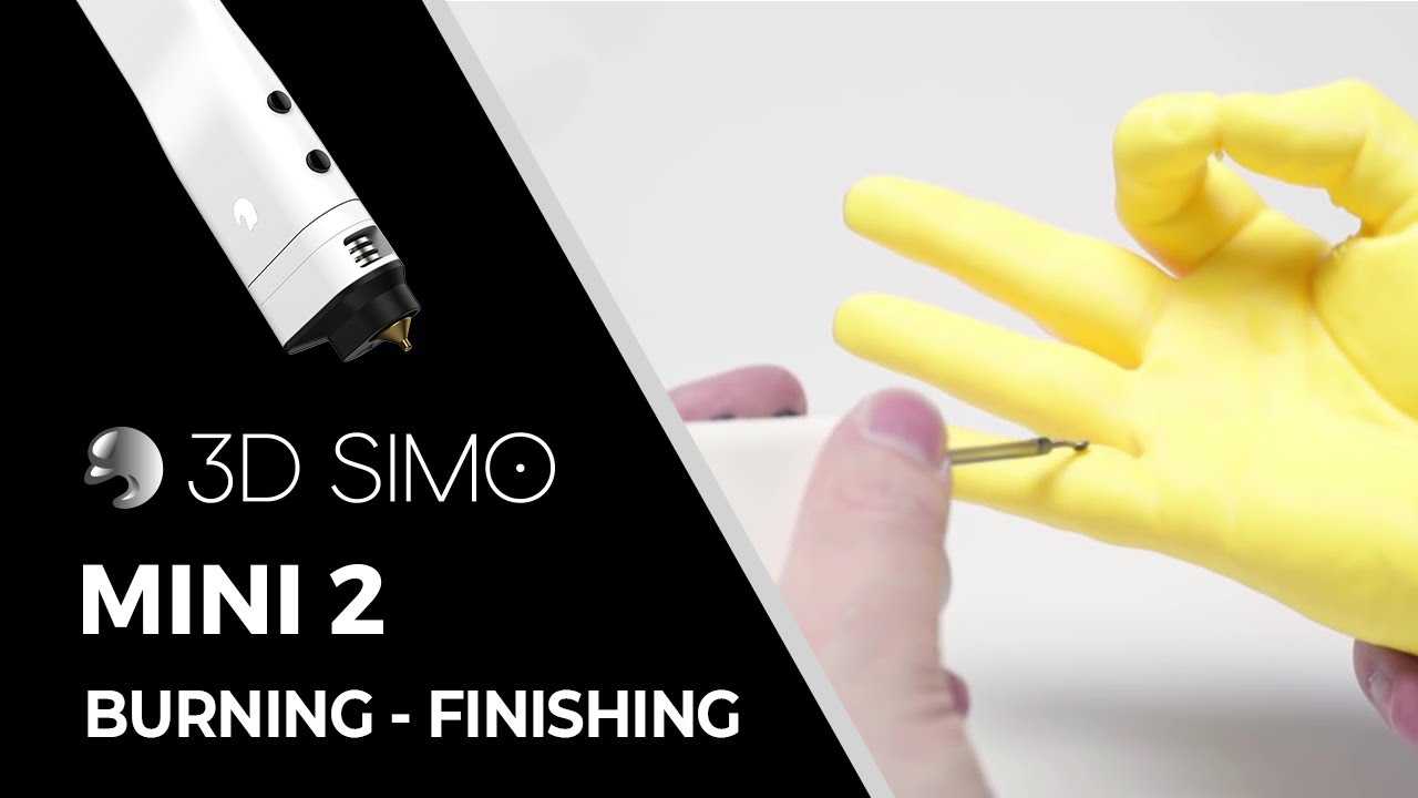 3dsimo finishing (Burning), 3D pen, burning, soldering , foam cutting - YouTube