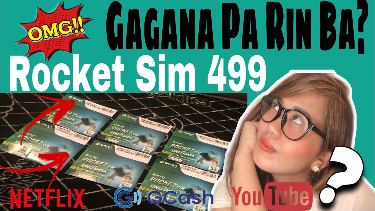 Newly opened Smart Rocket Sim 499 Gagana Pa Rin Ba? + Smart new unli ...