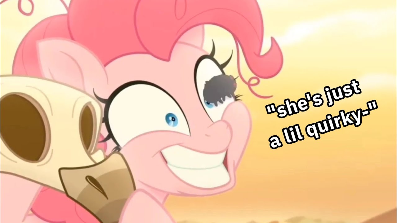 mini compilation: Pinkie Pie being unhinged in the My Little Pony Movie ...