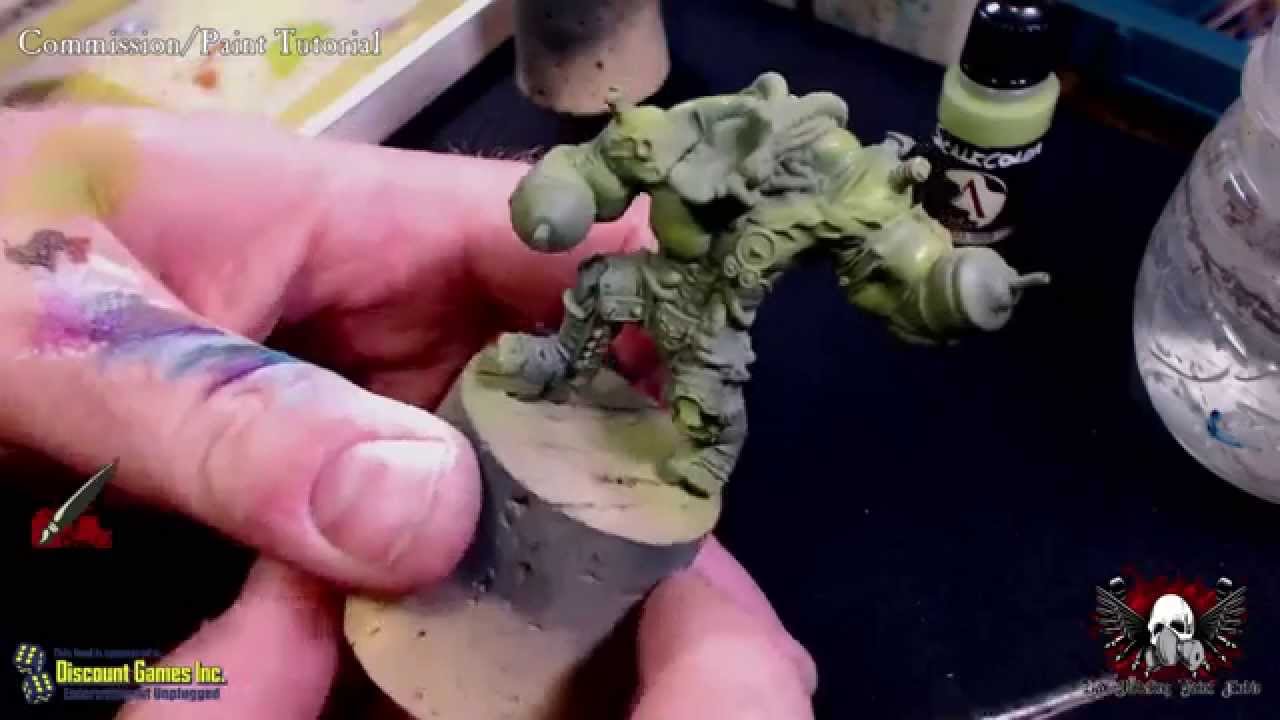PaintCast Cephalyx using Scale 75 paints. - YouTube