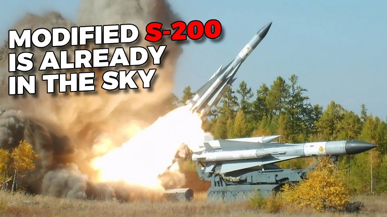 The first video of the launch of the S-200 anti-aircraft missile - YouTube