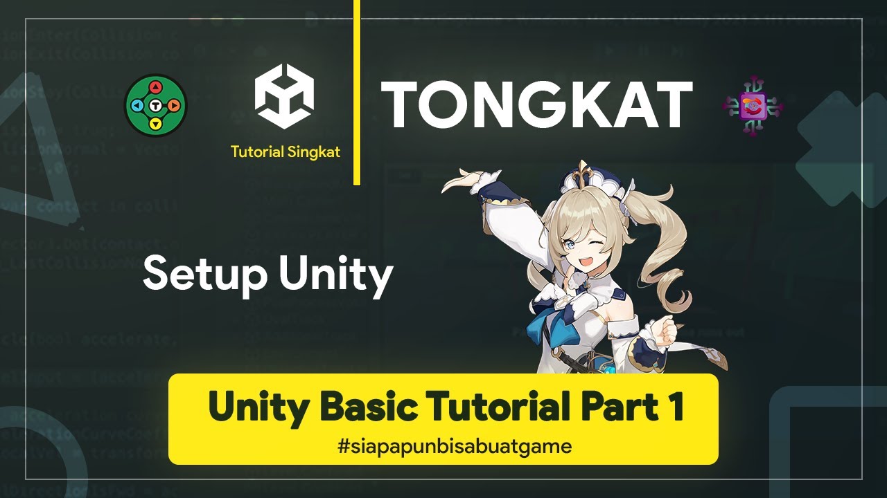 Setup Unity Unity Basic Tutorial Part 1 Youtube 4905