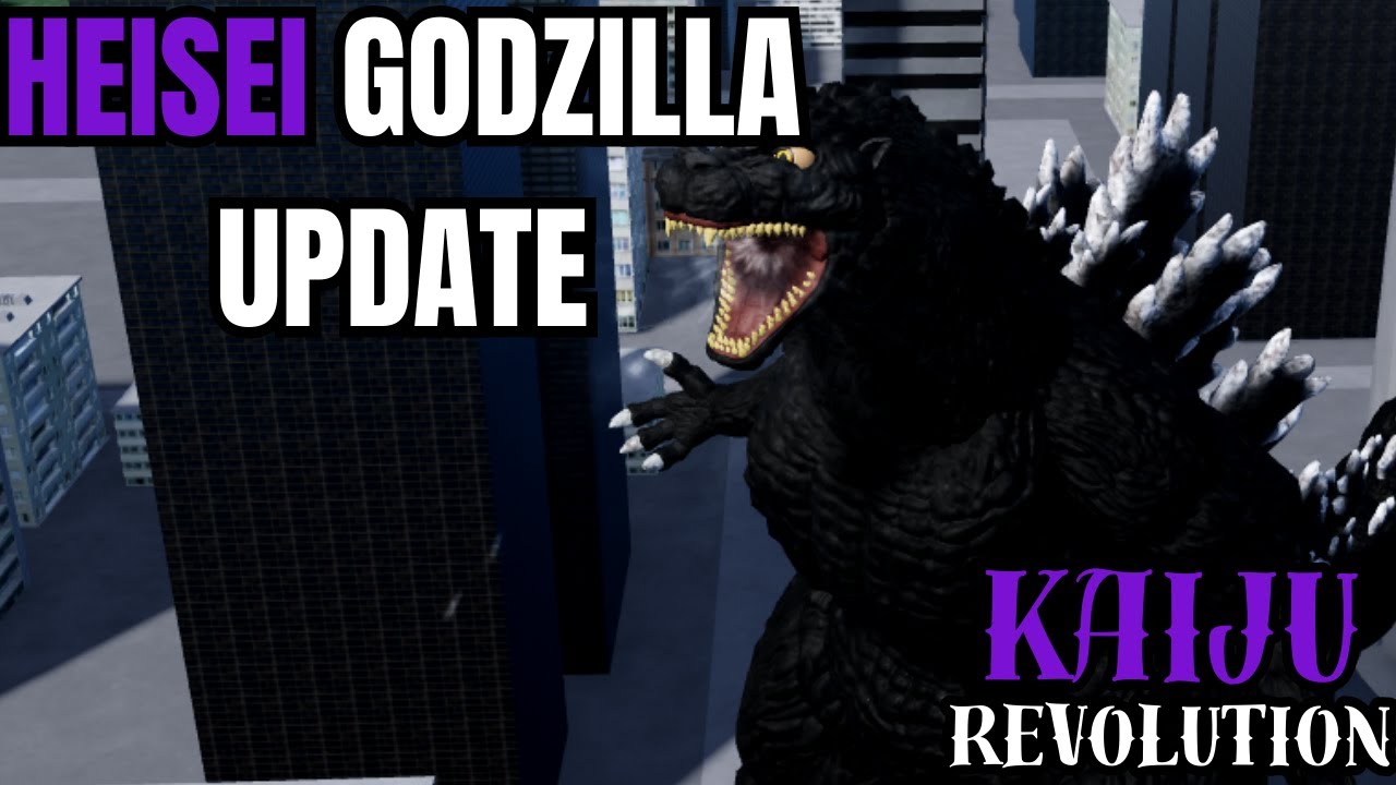 HEISEI GODZILLA UPDATE! Kaiju Revolution - YouTube