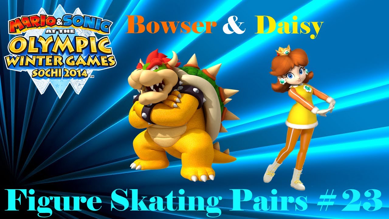 Mario & Sonic at the Sochi 2014 Olympic Winter Games Figure Skating ...