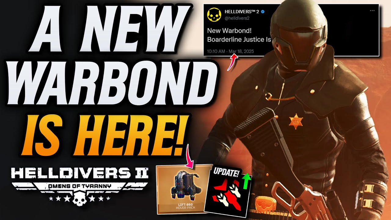 Helldivers 2 NEW Cowboy Warbond And Balance Patch Update! - YouTube