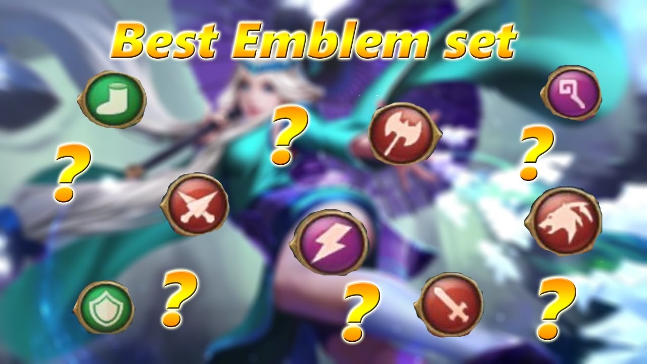 Mobile Legends BEST EMBLEM SET - YouTube