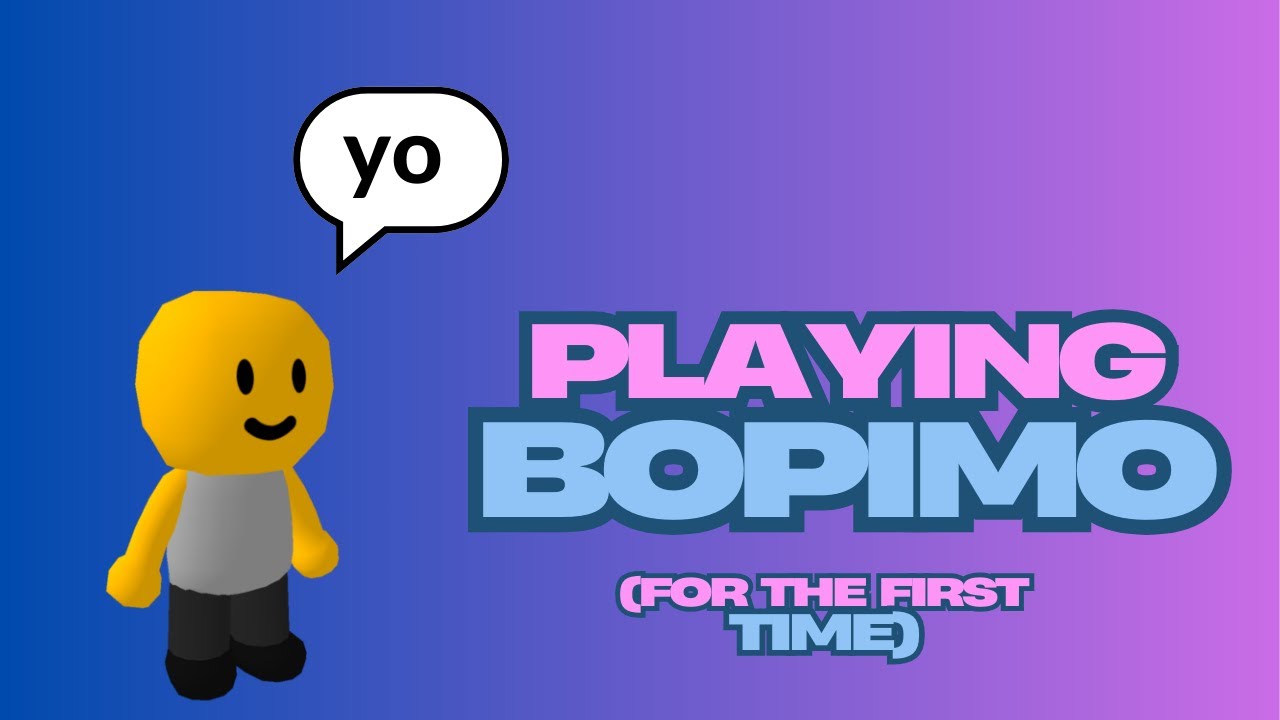 Hardest platformer ever?!?! (Playing Bopimo!) - YouTube