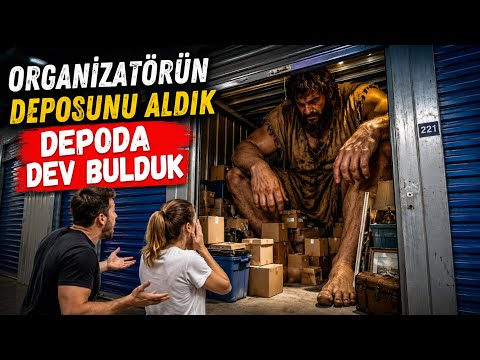 ORGANİZATÖRÜN DEPOSUNDA DEV BULDUK