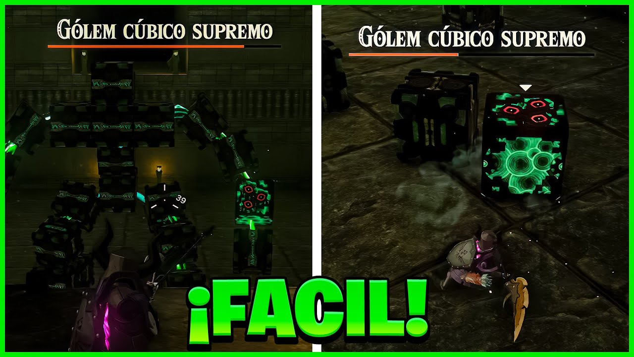 Como Derrotar Un GOLEM CUBICO SUPREMO en Zelda Tears Of The Kingdom ...