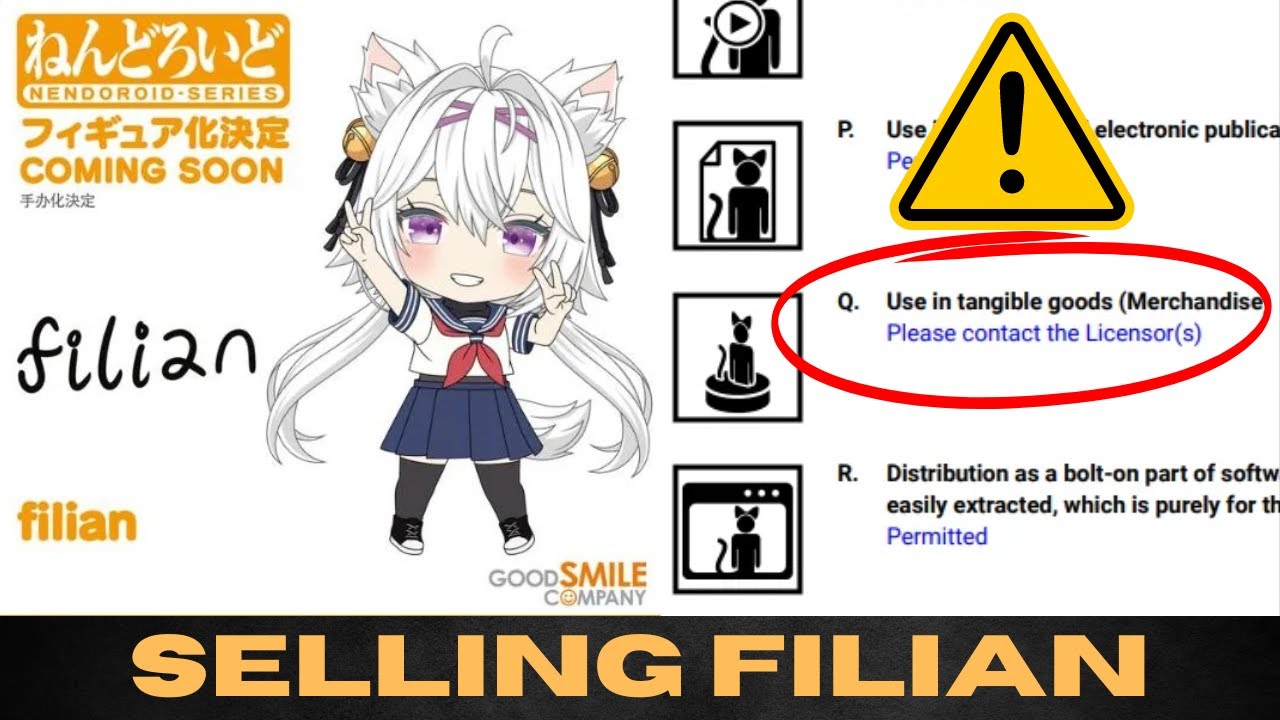 Artist QUESTIONS Filian Merch - Commercial Use Dilemma (LIVE) - YouTube