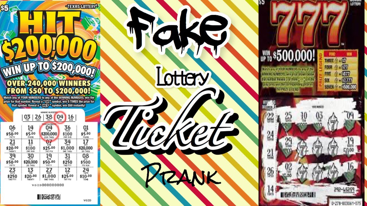 FAKE LOTTERY TICKET PRANK W/Boyfriend 😂 - YouTube