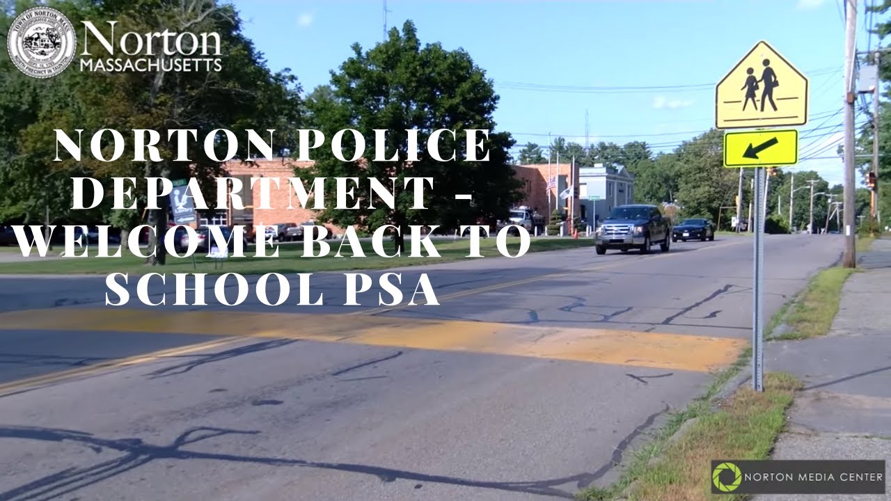Norton Police Department - Welcome Back to School PSA - YouTube