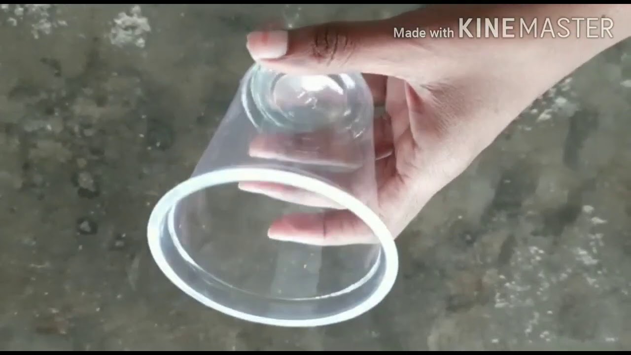 How to make Nozzles using water glasses - YouTube