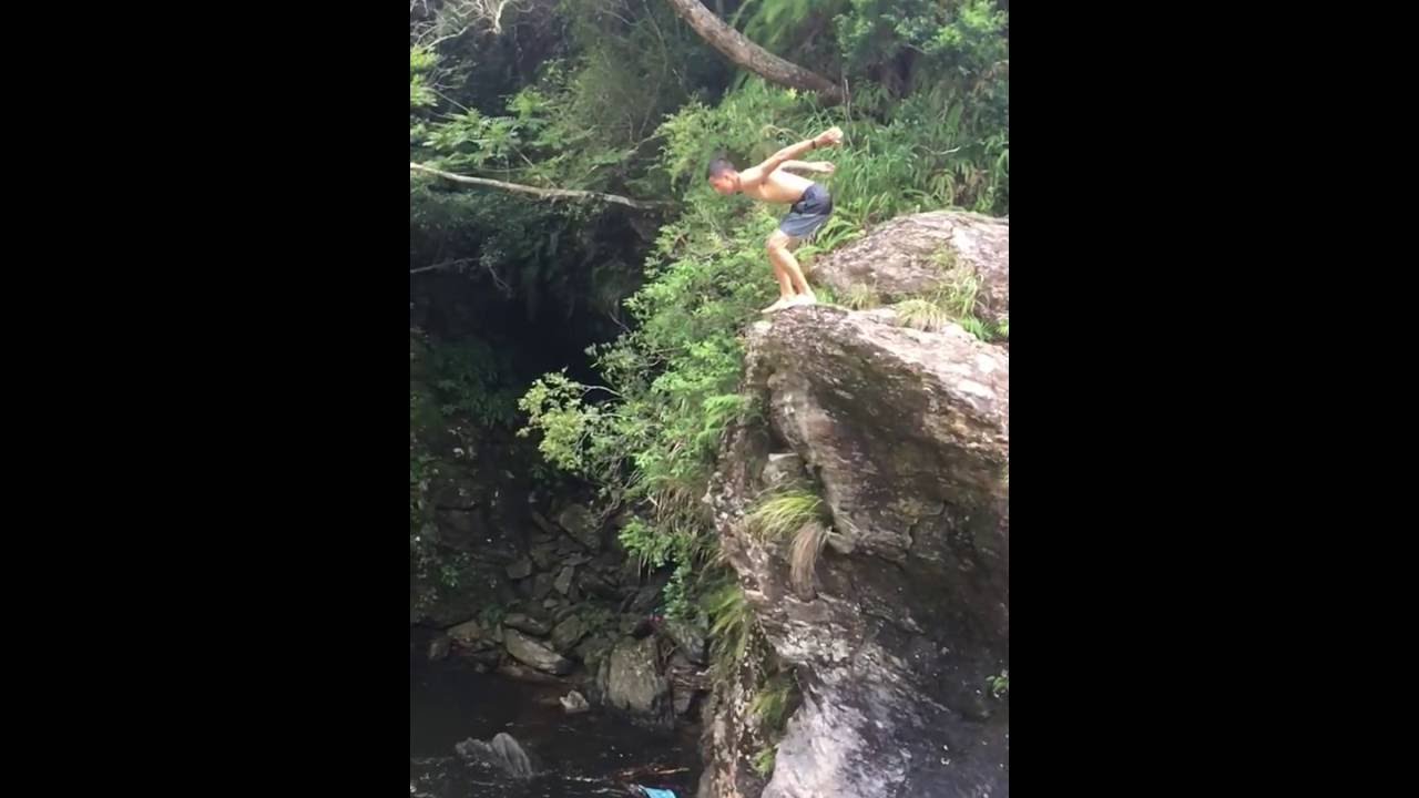 Aha falls in Okinawa, Japan. - YouTube