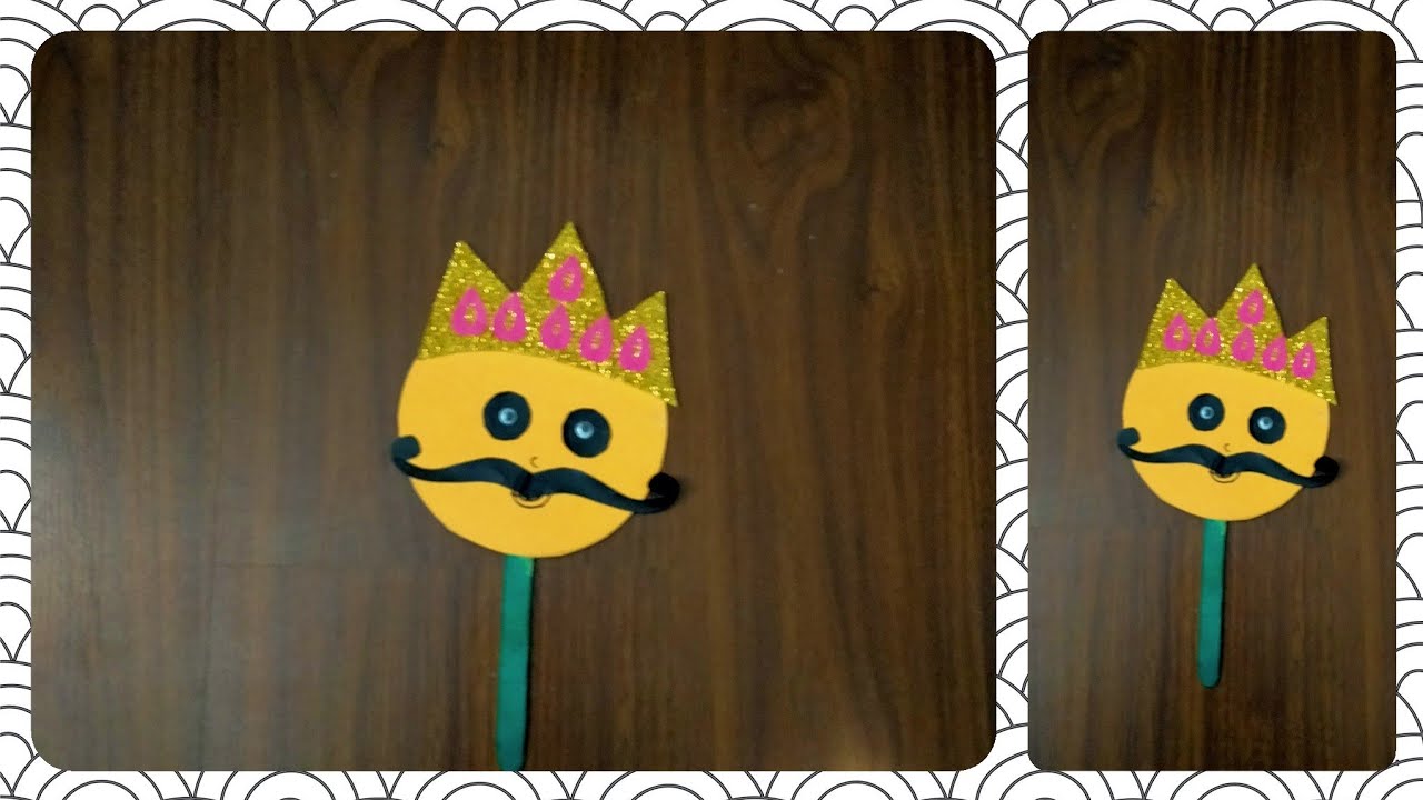 Prop (Ravana)Face/Face Mask/Raavan face mask at home।Face Mask For Kids ...