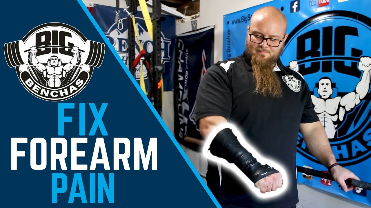 Forearm Pain Fixes, Bench Pain Free! - YouTube