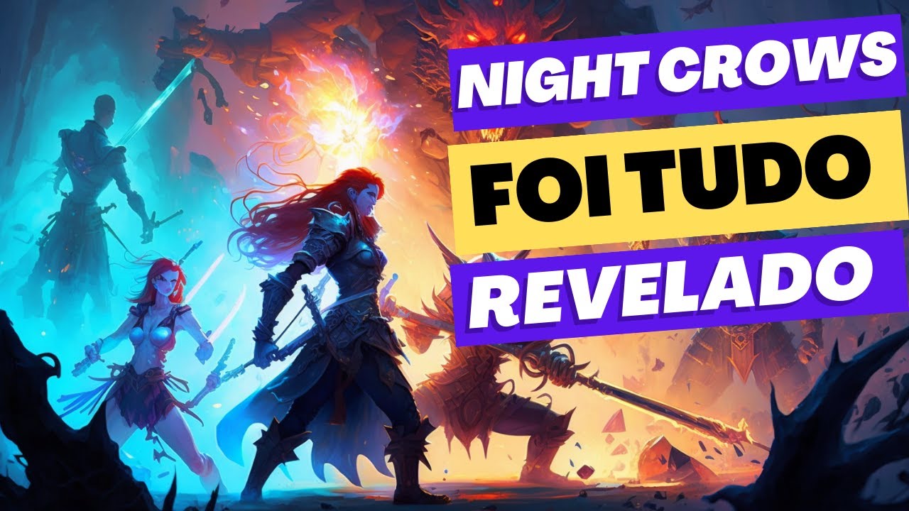 Night Crows Conheça Tudo Sobre o Novo Jogo da Wemade - YouTube