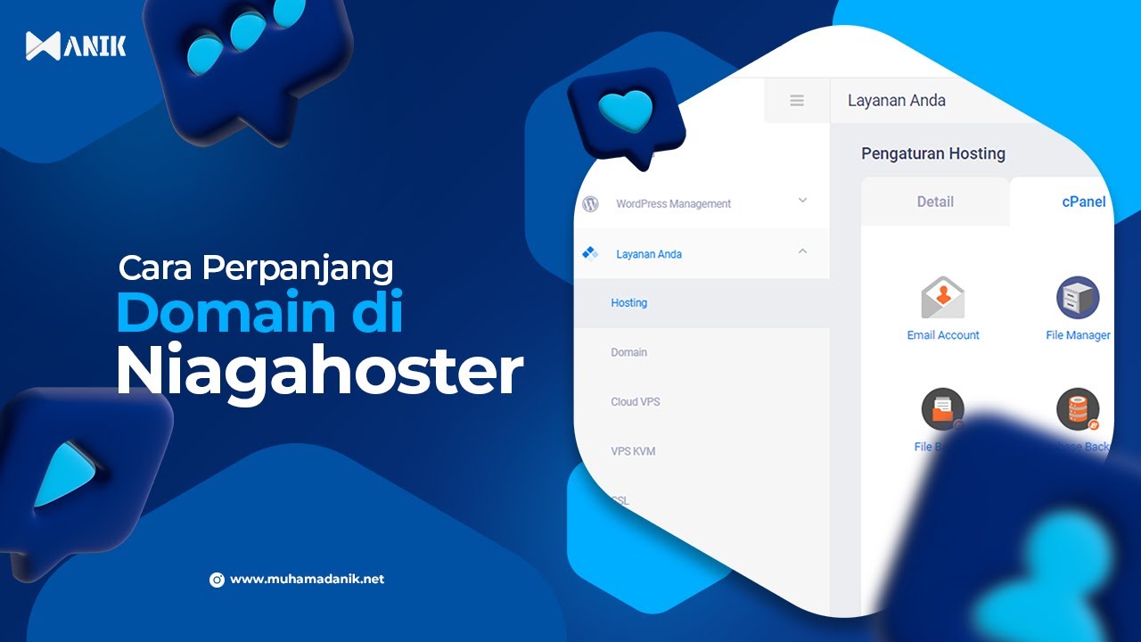 CARA PERPANJANG DOMAIN DI NIAGAHOSTER TERNYATA MUDAH DAN SECEPAT INI ...
