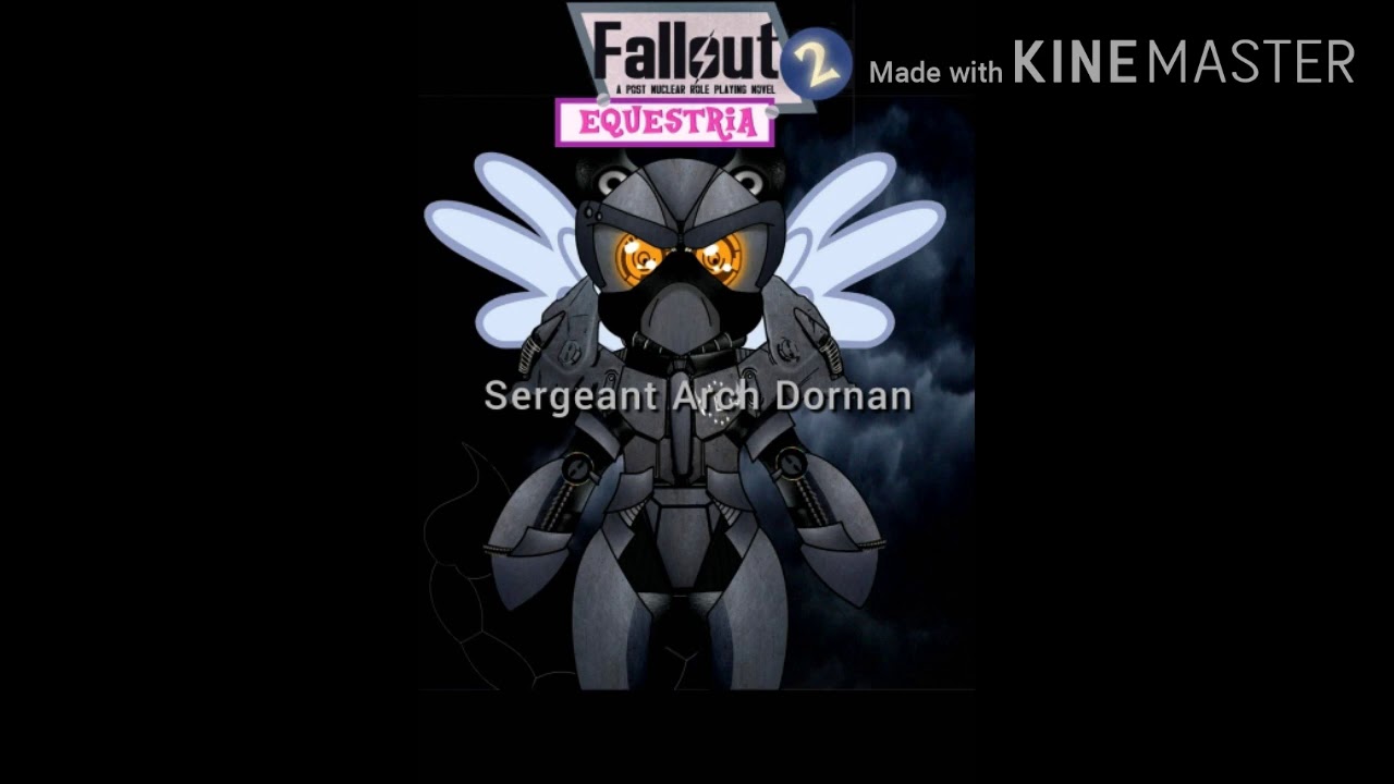 Ponified Fallout 2 Character: Sergeant Arch Dornan | Fallout: Equestria ...