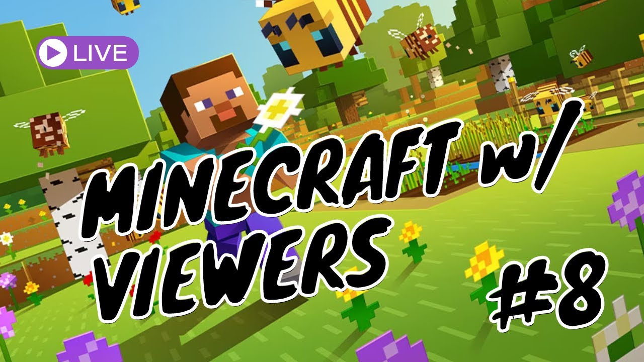 🔴 MINECRAFT | Playing w/ Viewers! | Livestream Episode. 8 - YouTube