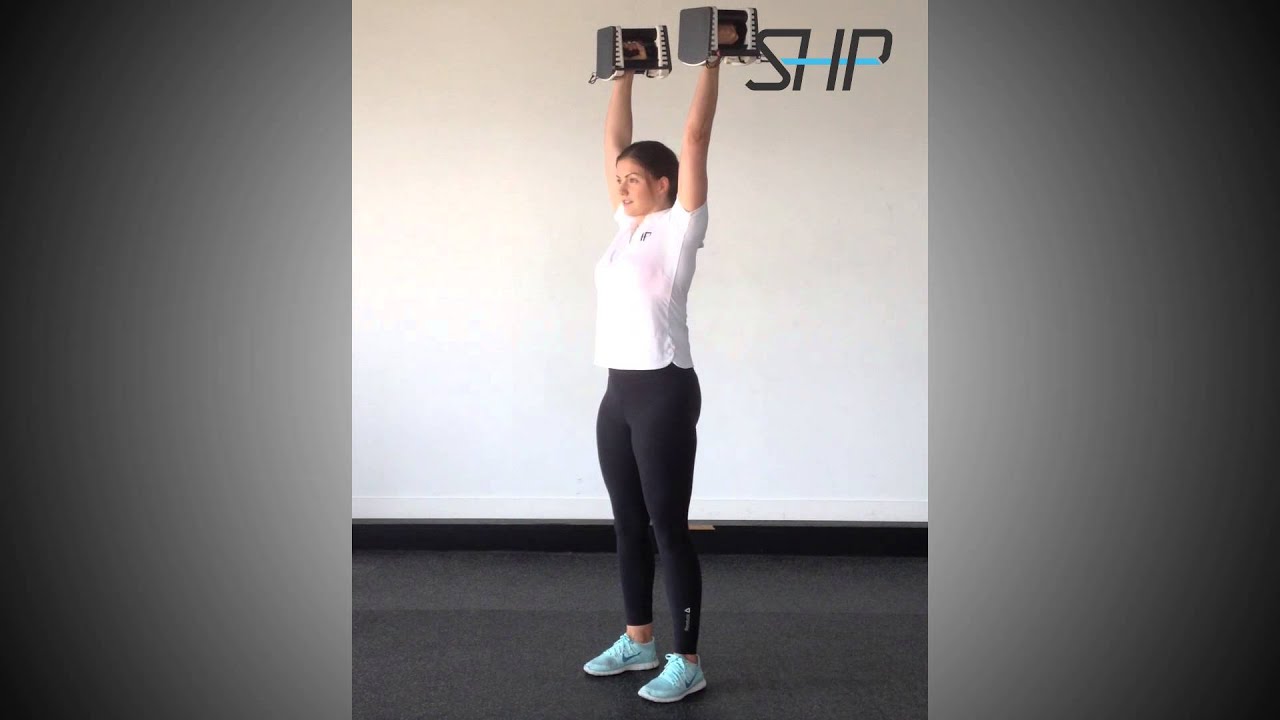 Dumbbell Neutral Grip Shoulder Press - YouTube