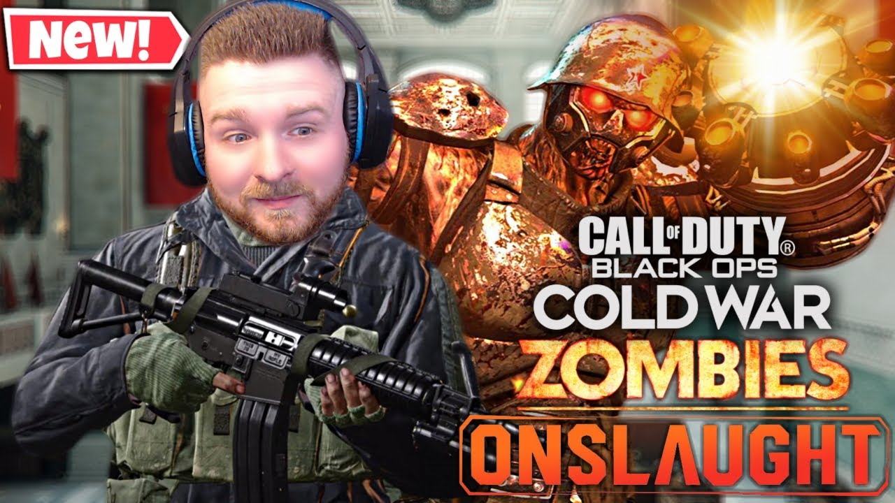 *NEW* KGB GUNFIGHT MAP ONSLAUGHT ZOMBIES! | Call of Duty: Black Ops ...