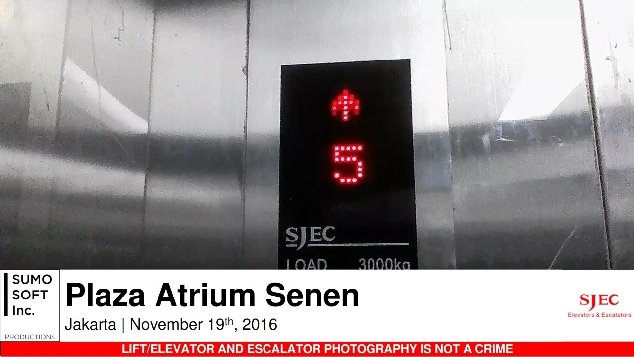 (Video 2200) Huge SJEC Freight Lift at Millennium Mall, Jakarta - YouTube